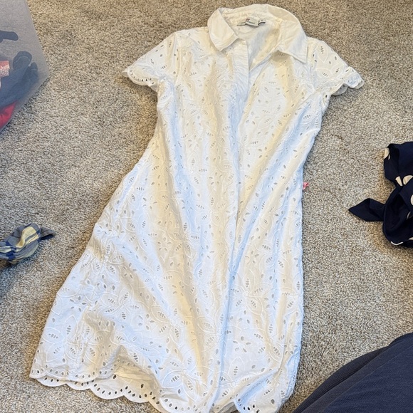 Vineyard Vines White Dress
